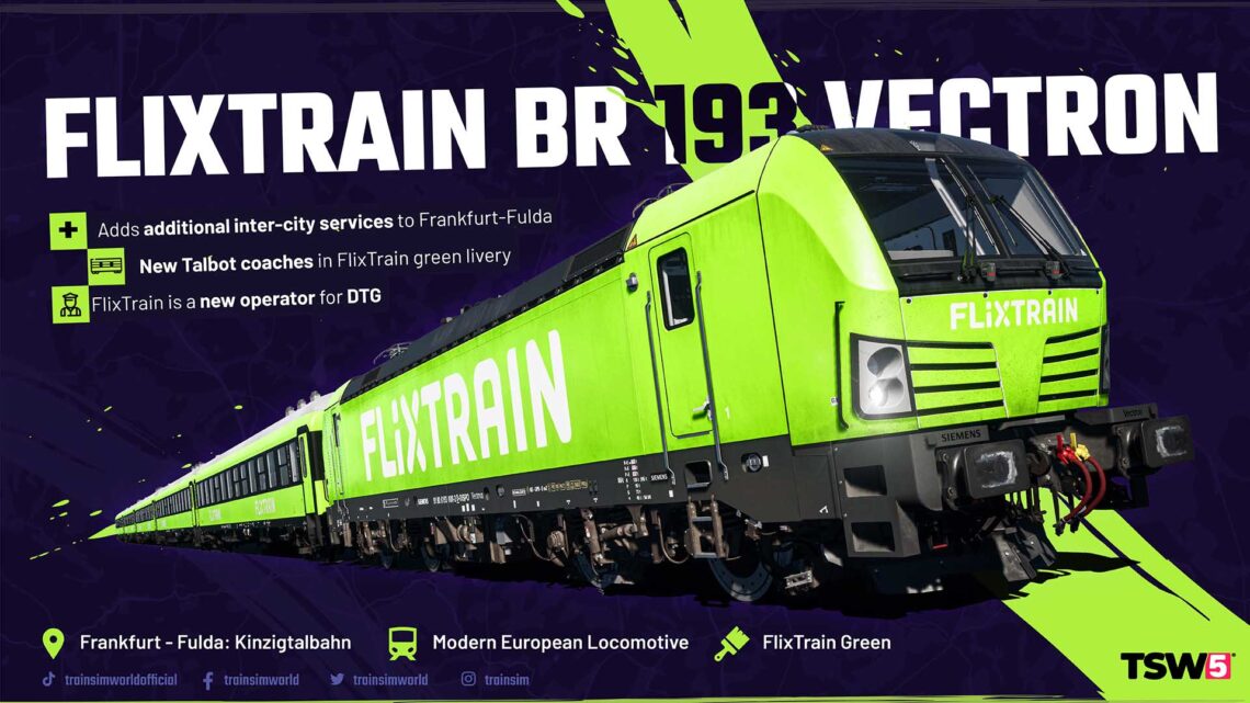 [DTG] Train Sim World 5 – Lime Light auf dem FlixTrain - Rail-Sim.de ...