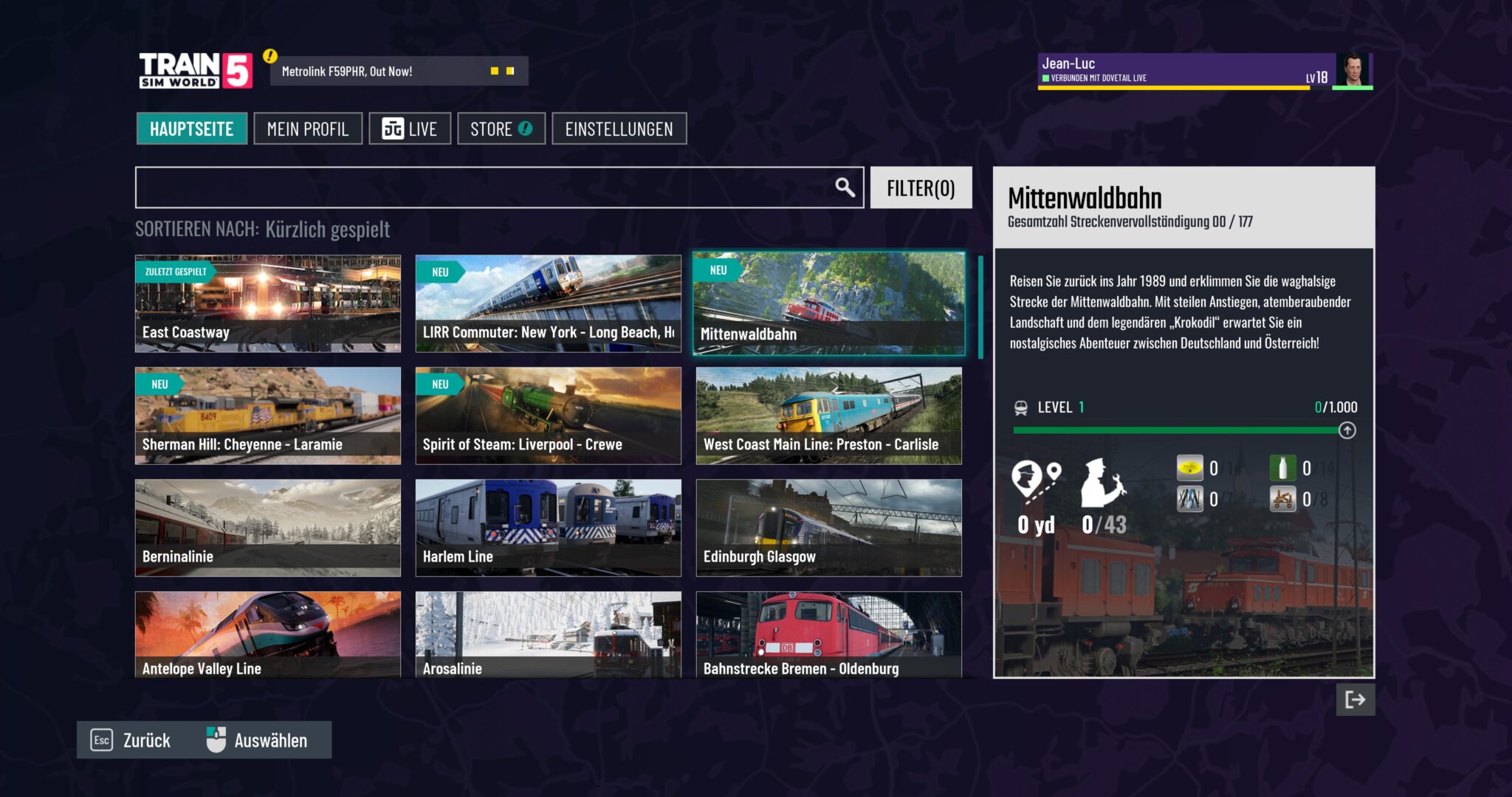 [Review] TSW 5 - Mittenwaldbahn - Rail-Sim.de - Die Train Simulator ...