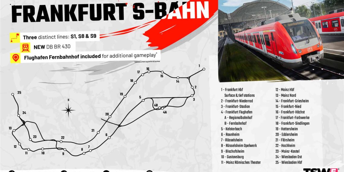 [DTG/TSW] Frankfurt S-Bahn: Coming Soon! - Rail-Sim.de - Die Train ...