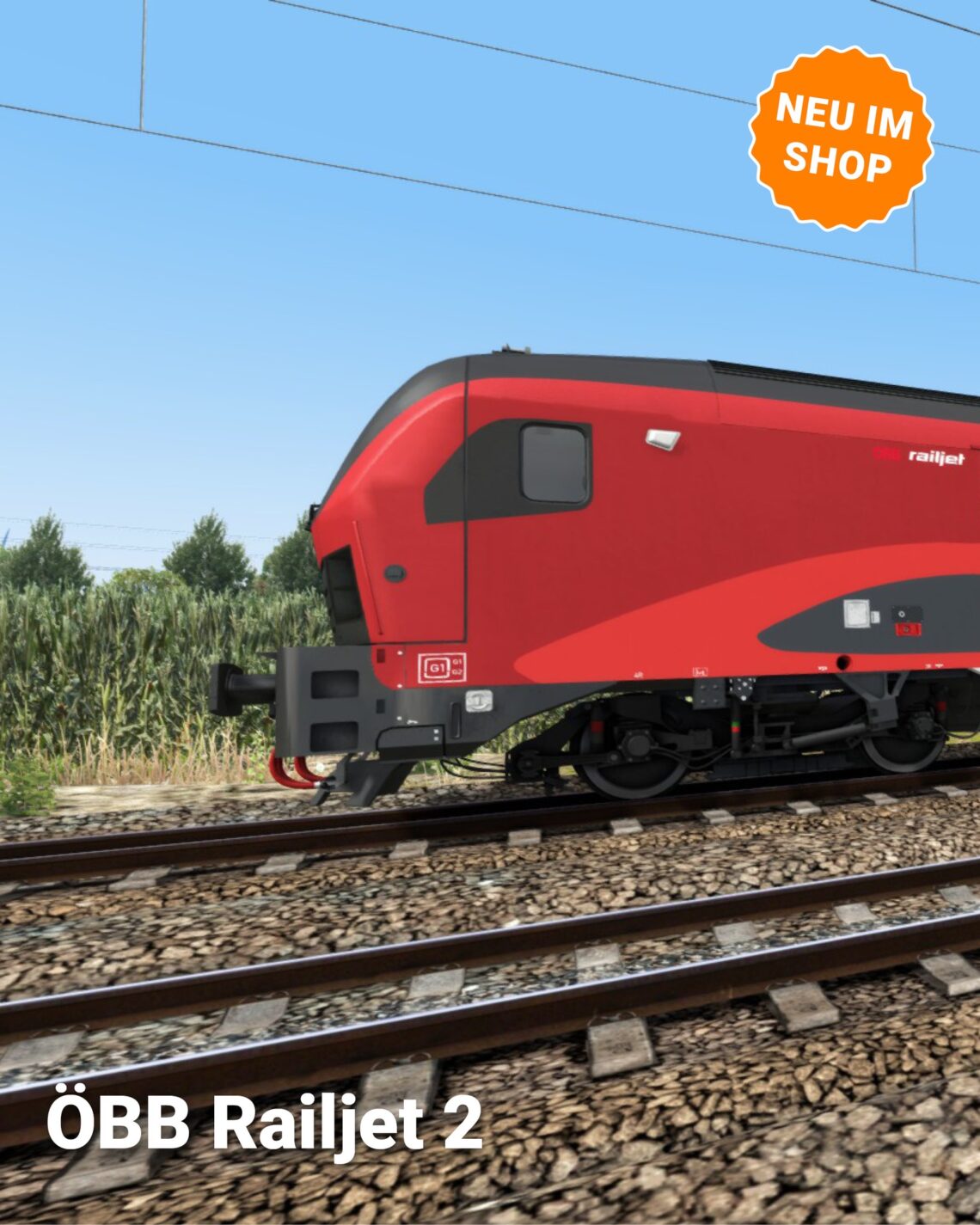 [3DZUG] ÖBB Railjet 2 ab sofort erhältlich! - Rail-Sim.de - Die Train ...